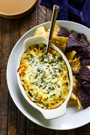The Cheesiest Spinach Dip | Dude That Cookz