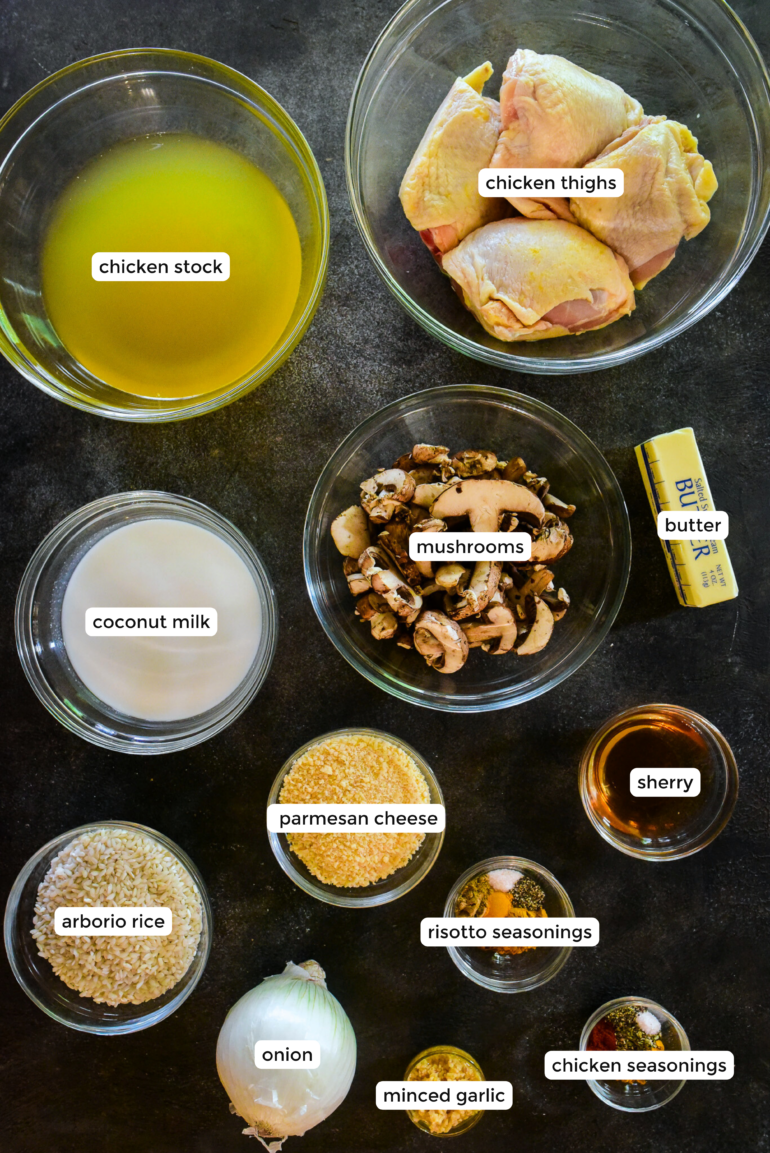 Curry Chicken Risotto Recipe | Dude That Cookz