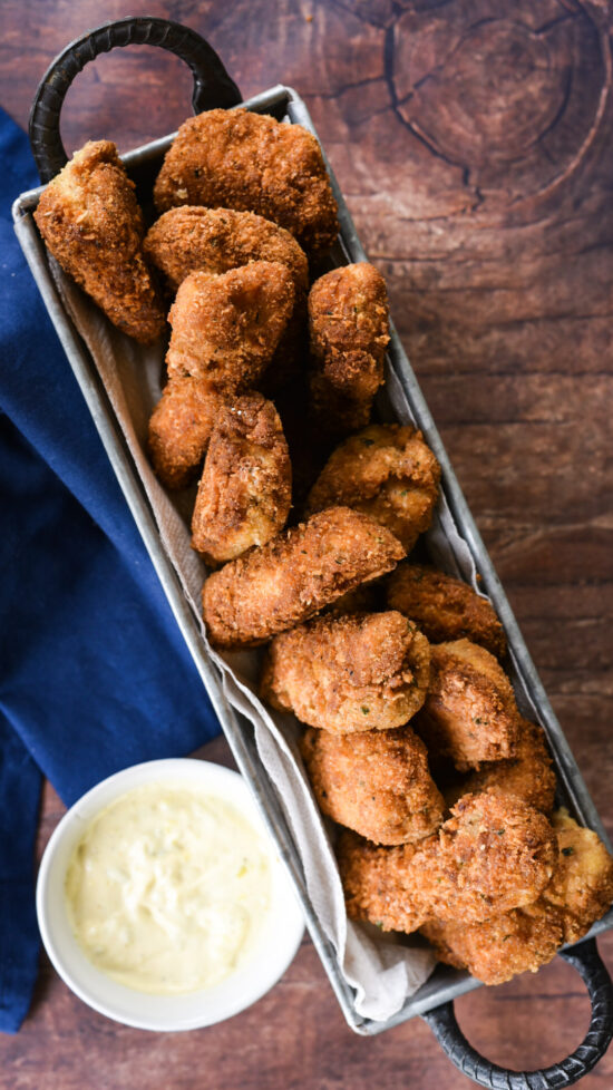 Crispy Fried Red Snapper Fish Sticks | Dude That Cookz