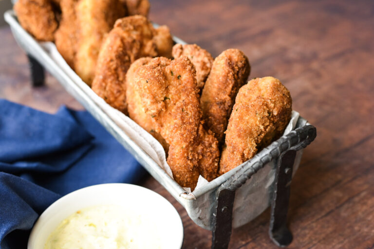 Crispy Fried Red Snapper Fish Sticks | Dude That Cookz