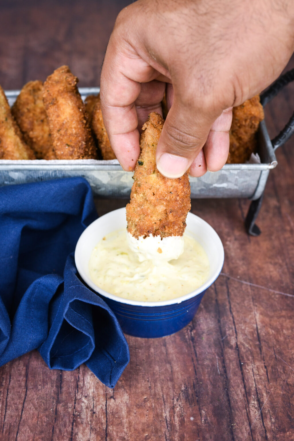 Crispy Fried Red Snapper Fish Sticks | Dude That Cookz