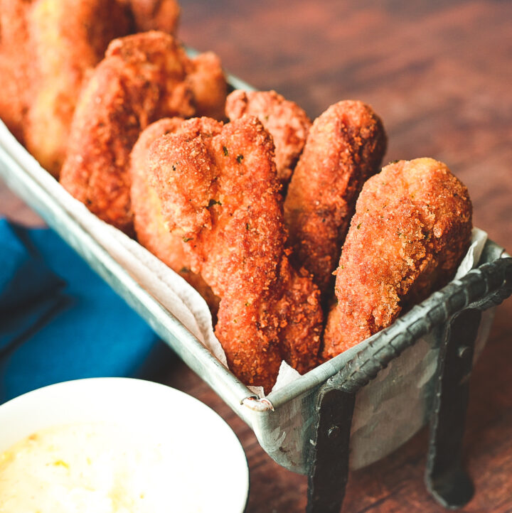 Crispy Fried Red Snapper Fish Sticks | Dude That Cookz