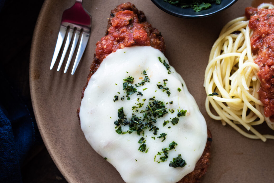 Tender & Crispy Chicken Parmesan | Dude That Cookz