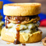Texas Toast Double Cheeseburger | Dude That Cookz