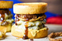 Texas Toast Double Cheeseburger | Dude That Cookz