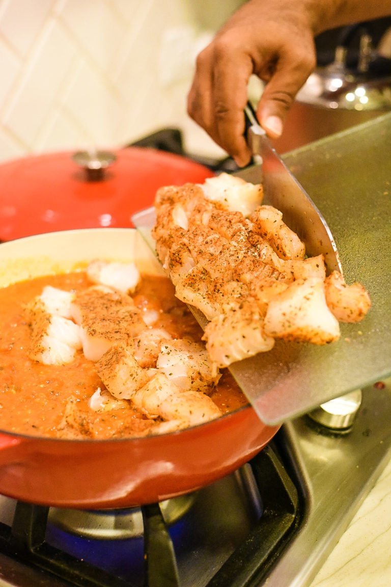 Creole Fish Etouffee (Stew) | Dude That Cookz