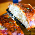 Ground Chicken Three-Cheese Stromboli | Dude That Cookz