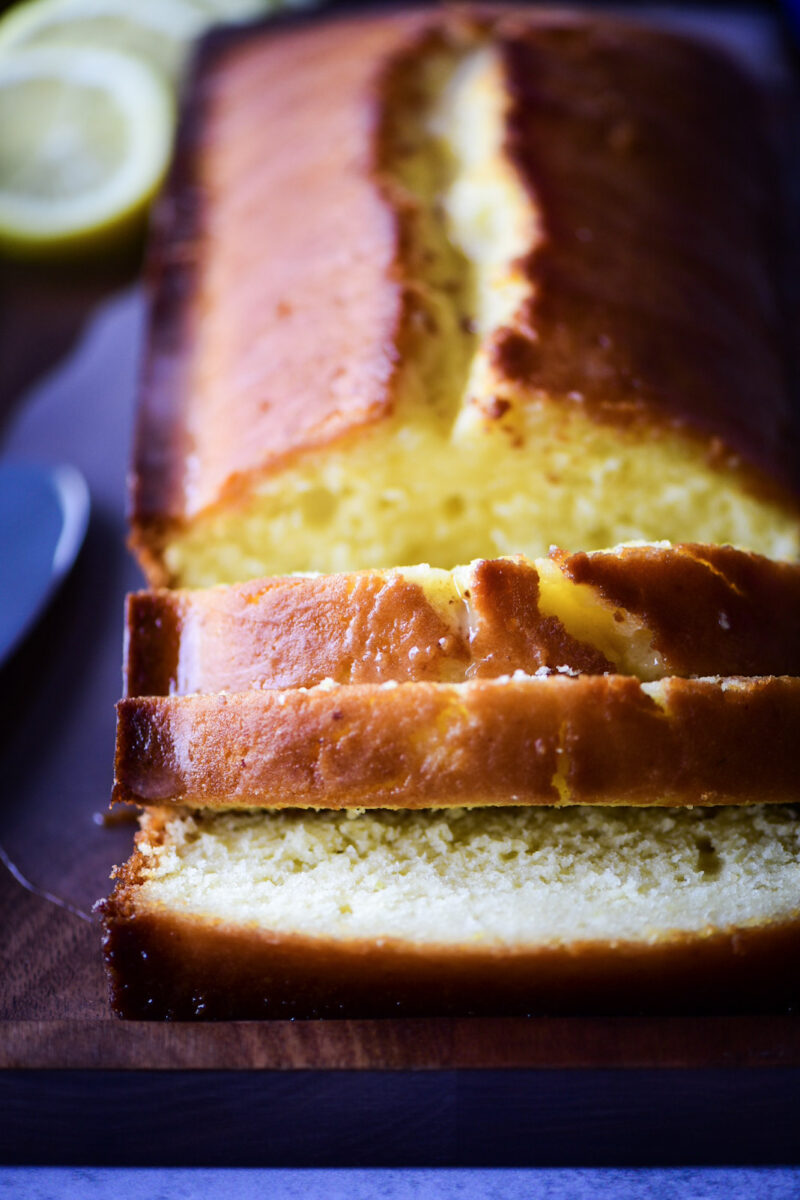 Moist Lemon Glazed Pound Cake | Dude That Cookz
