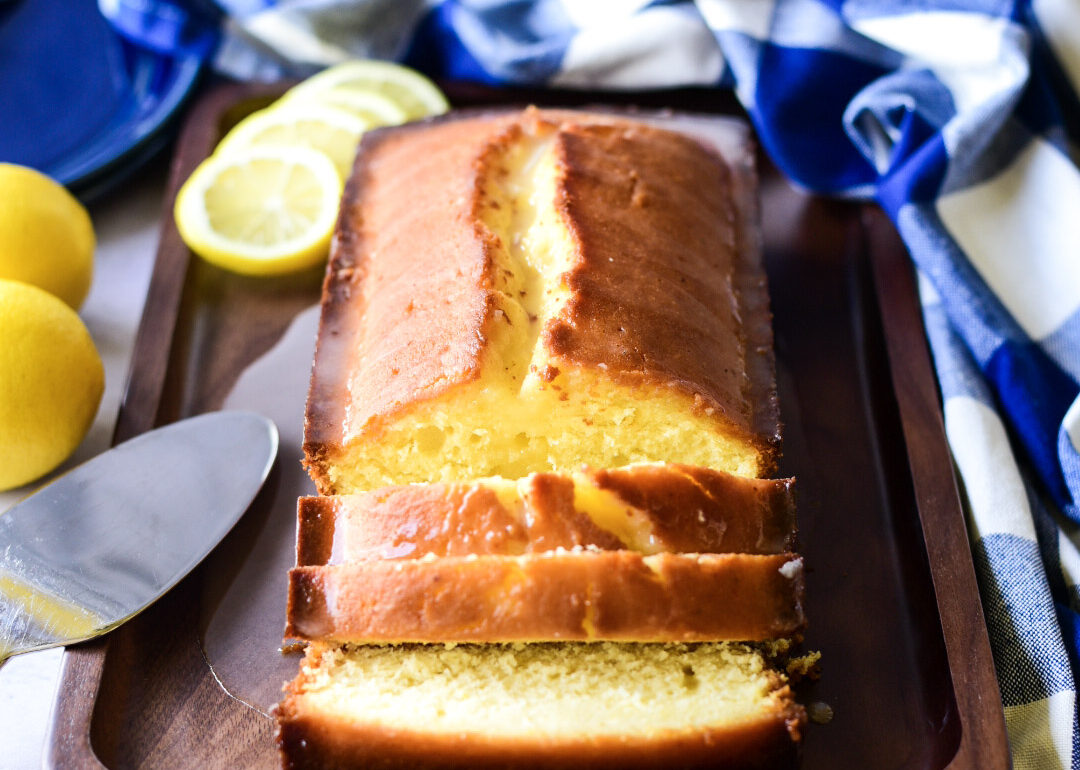 Moist Lemon Glazed Pound Cake | Dude That Cookz