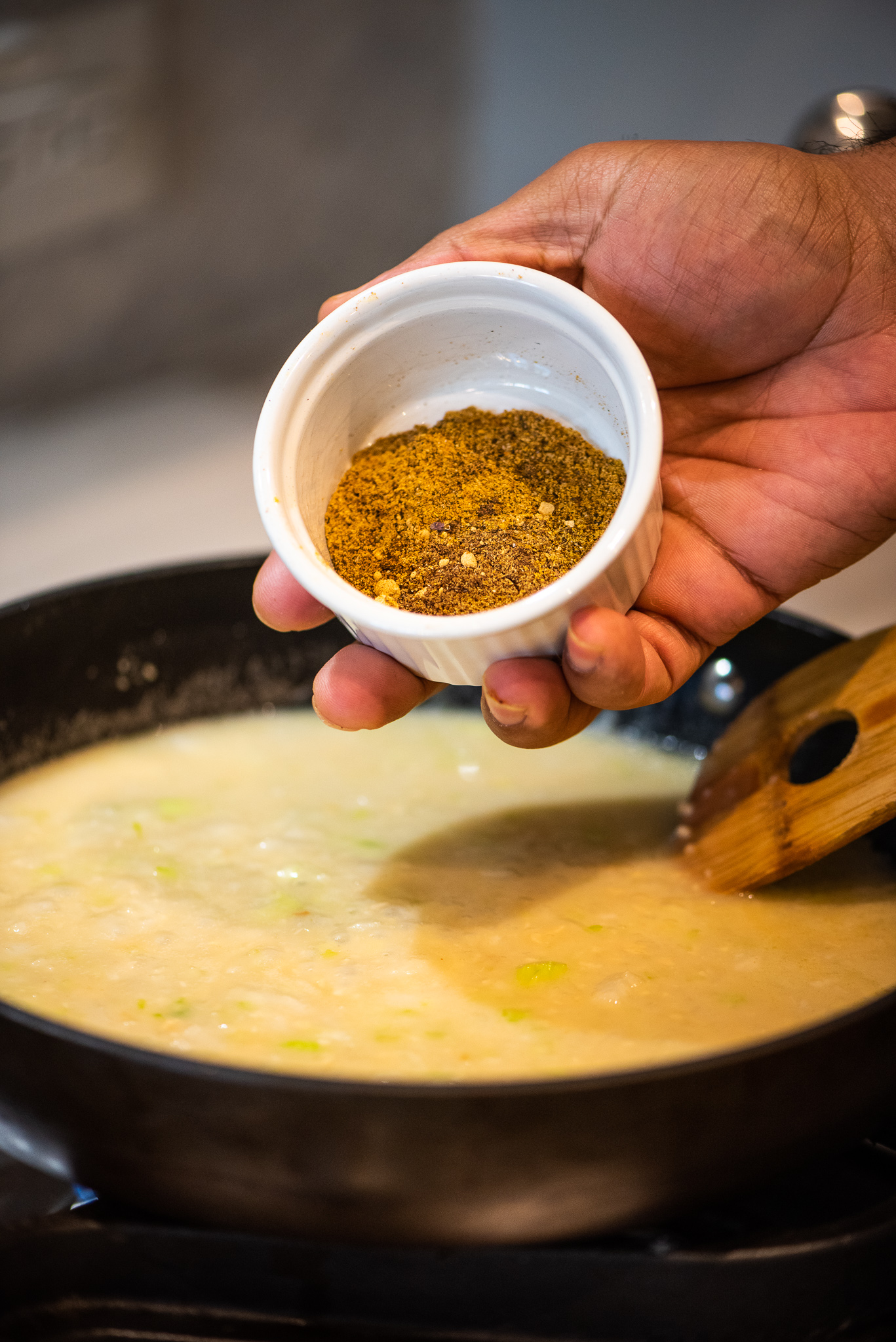 Creole-Style African Fish Patties with Pontchartrain Sauce | Dude That ...