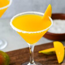 Mango Martini Cocktail Recipe | Dude That Cookz