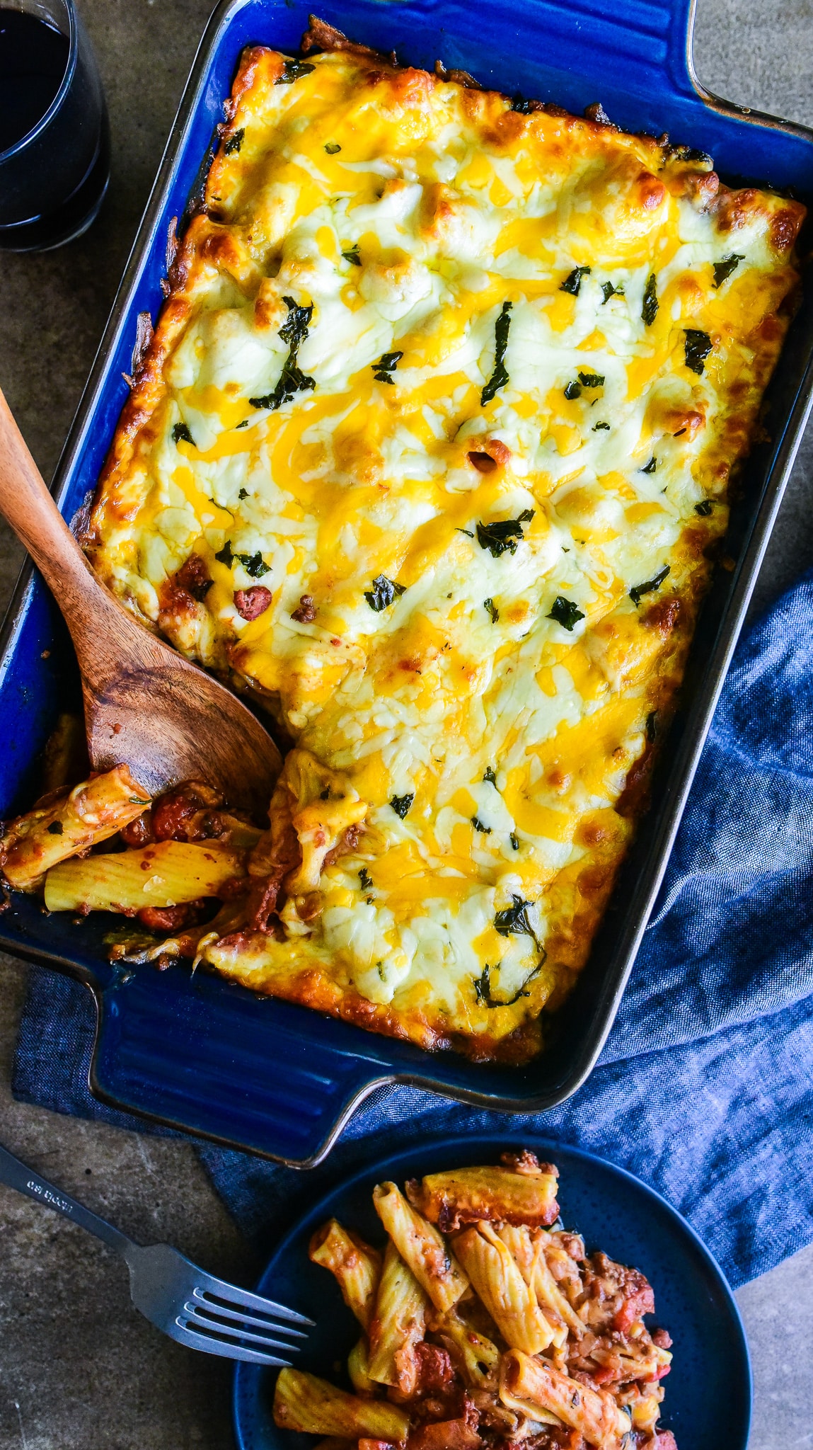 Cheesy Baked Rigatoni with Beef | Dude That Cookz