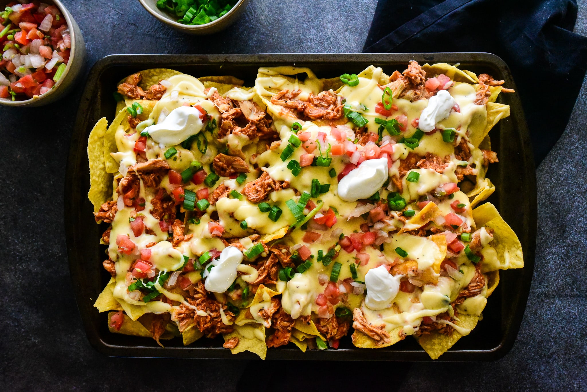 Chicken Enchilada Nachos Recipe Dude That Cookz